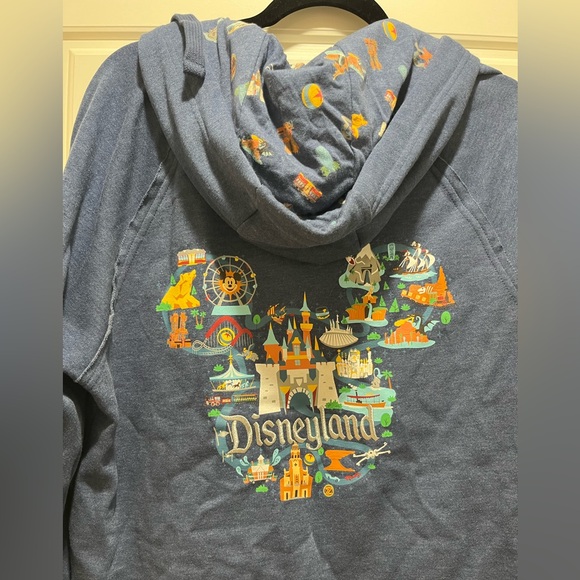 Disney | Jackets & Coats | Disneyland Parks Zip Up Hoodie | Poshmark